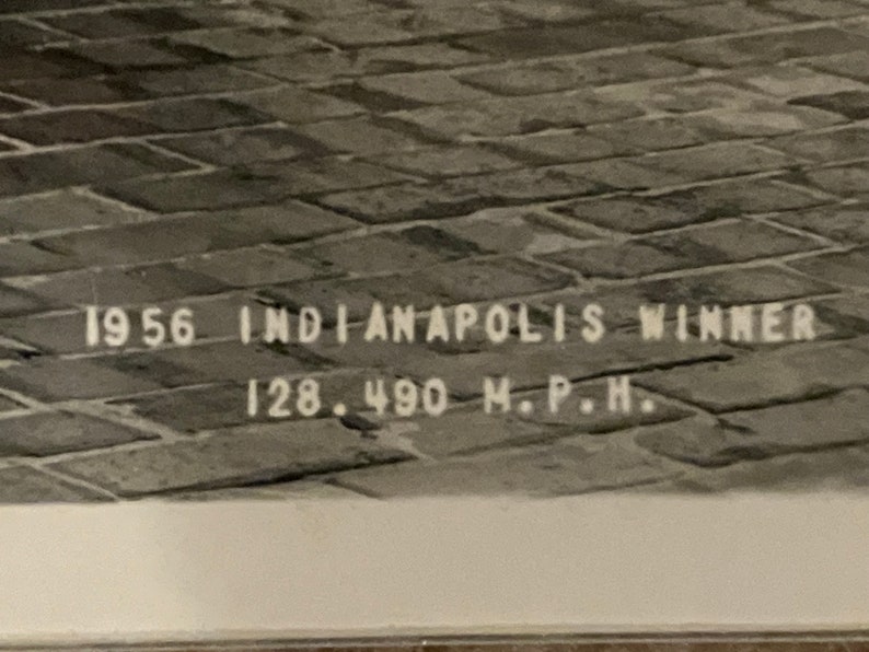 John Zink Race Car Driver 1956 Framed Picture - Etsy