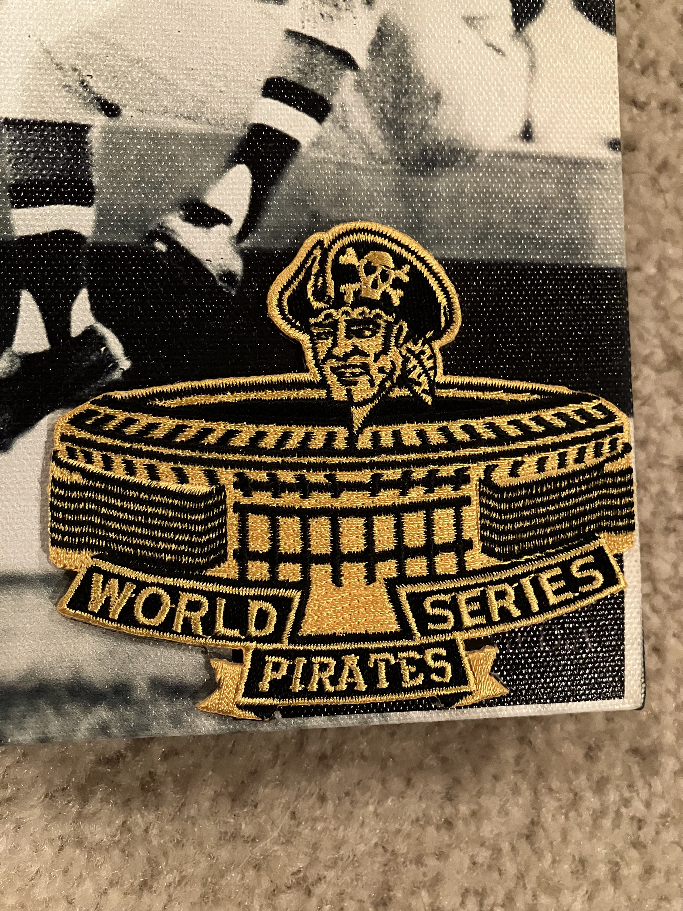 Pittsburgh Pirates 1971 World Series Canvas Print With Patch - Etsy