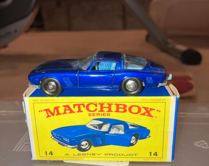 Lesney Matchbox #14 ISO Grifo With Original Box - Etsy