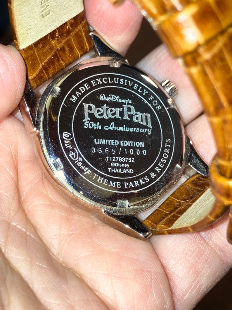 Limited Edition Peter Pan Wrist Watch - Etsy