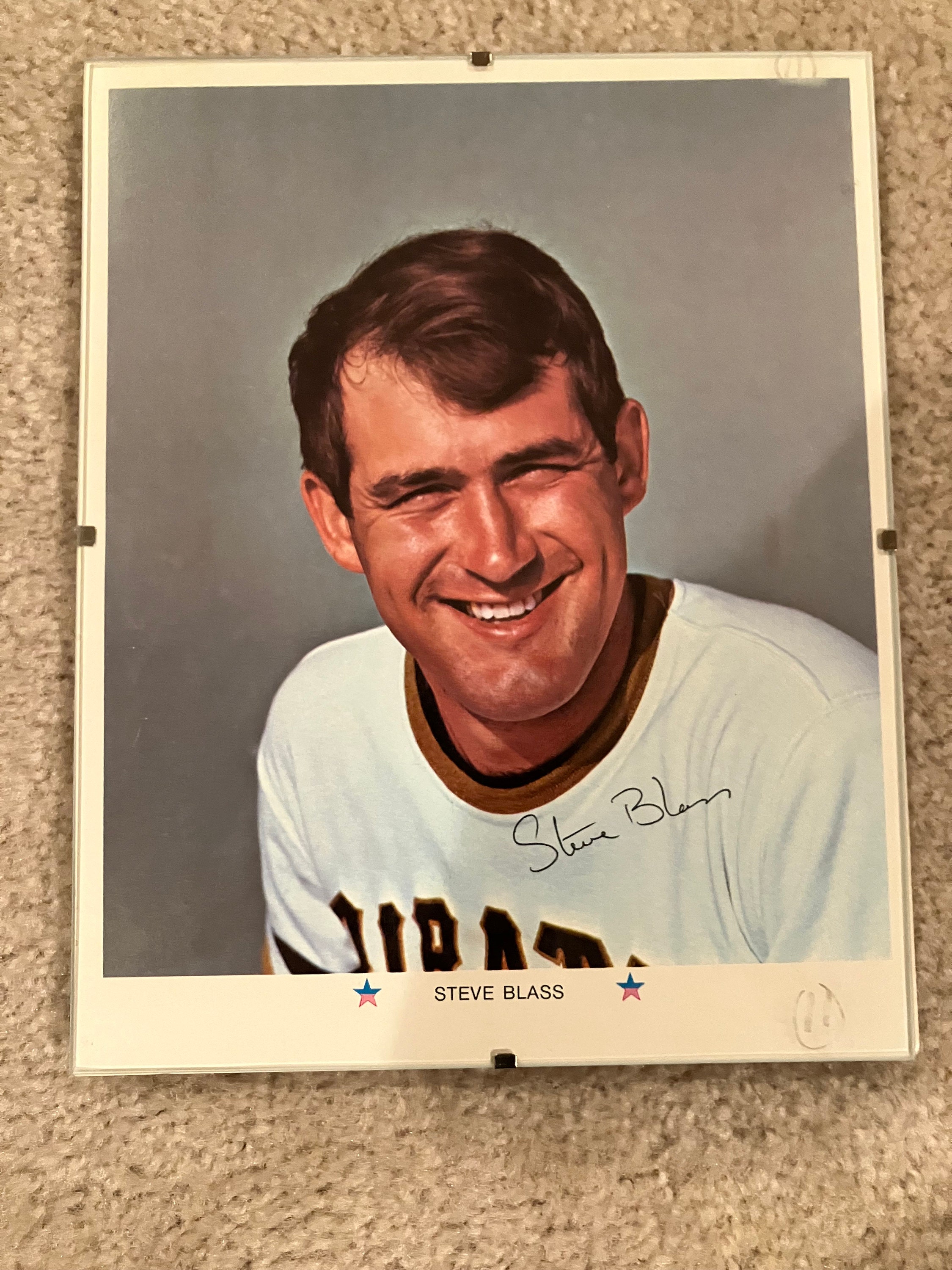 Pittsburgh Pirates Steve Blass Framed Picture - Etsy