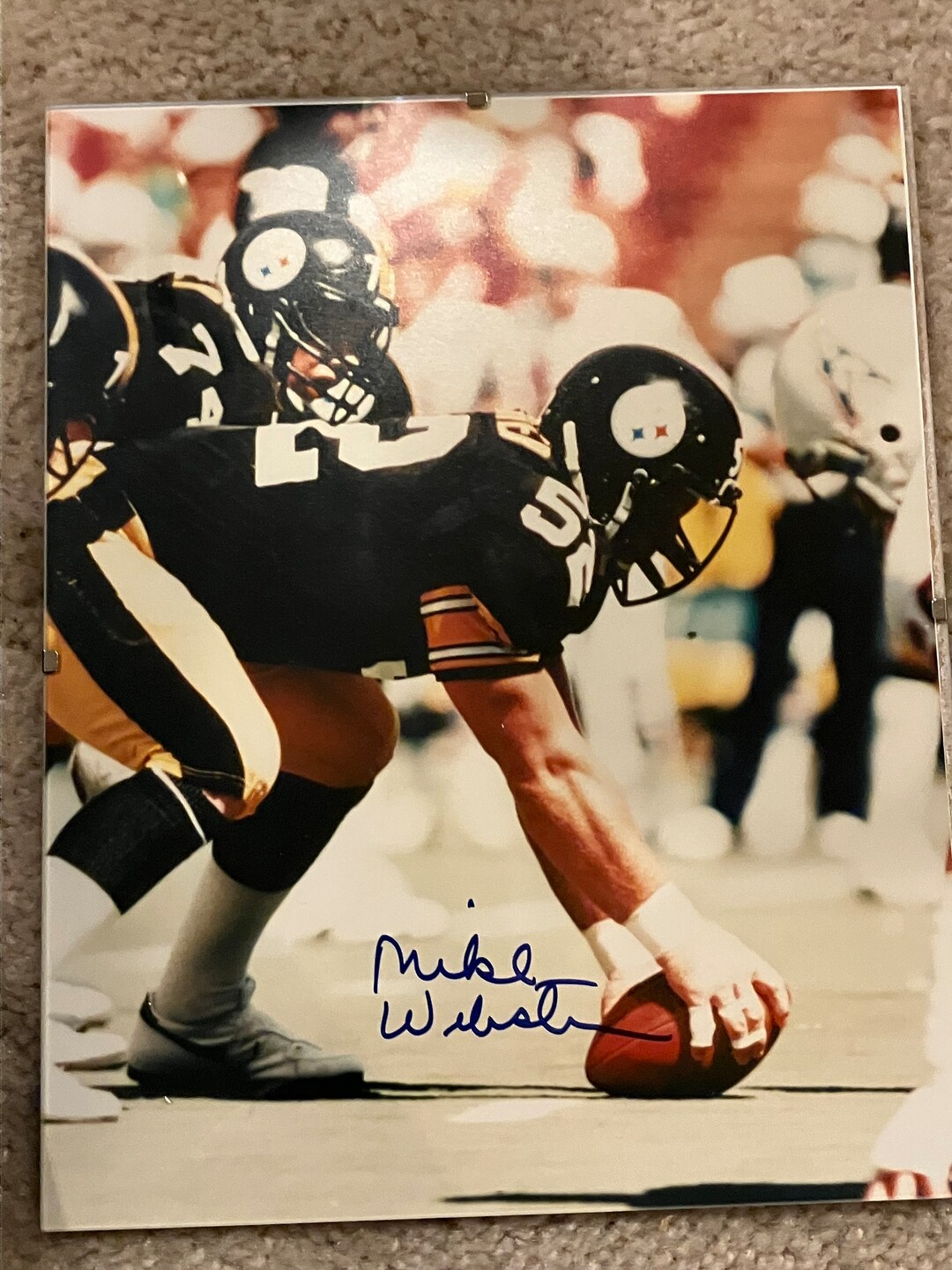 Pittsburgh Steelers Mike Webster Autographed Photo - Etsy
