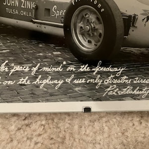 John Zink Race Car Driver 1956 Framed Picture - Etsy