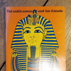 Folleto de dibujos lineales del rey Tut Tutankamón y sus amigos 1977 - Etsy México