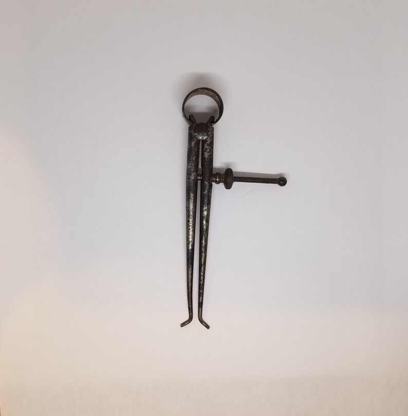 Antique Engineer Inside Calipers Metal Brown Sharpe Craftsman Starrett ...