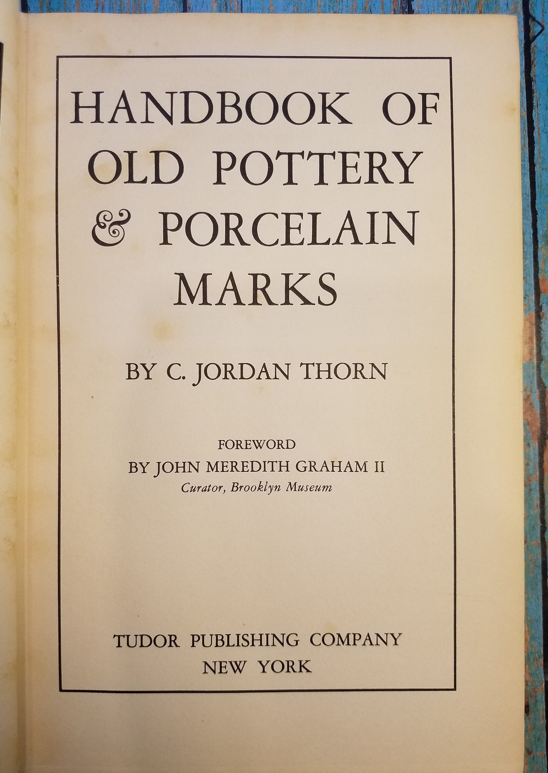 Pottery Porcelain Marks Handbook of Hardback Book C. Jordan - Etsy Pottery Porcelain Marks Handbook of Hardback Book C. Jordan - Etsy