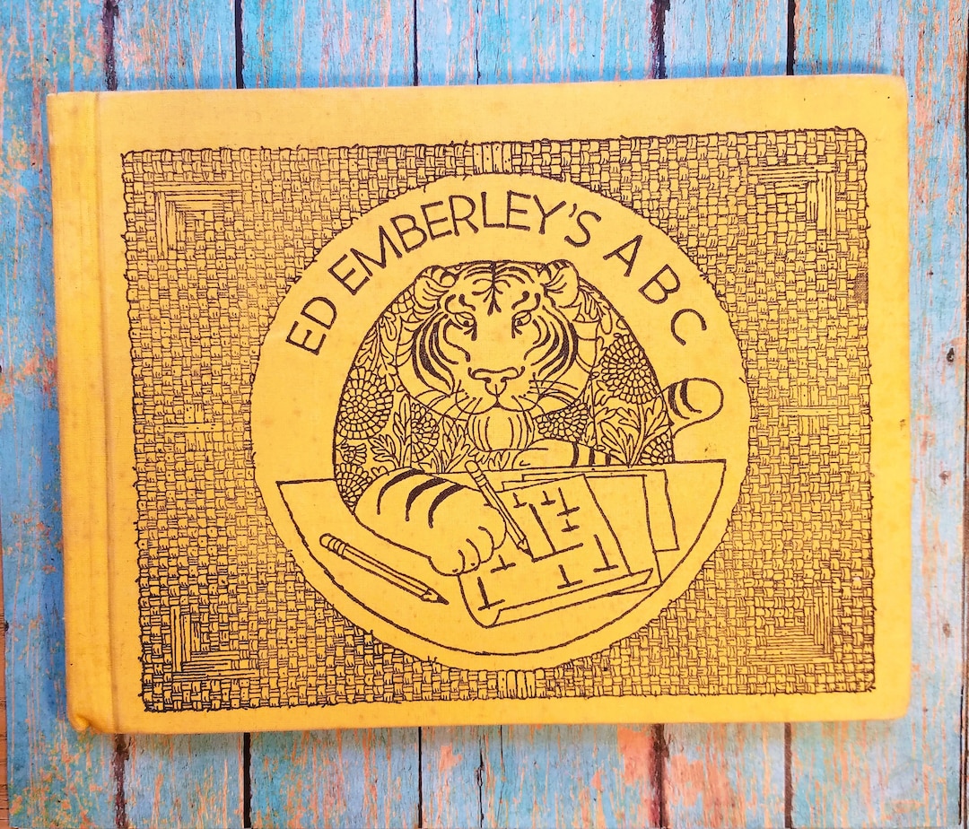 Ed Emberley's ABC Edward R. Emberley Hardback Book 1978 - Etsy