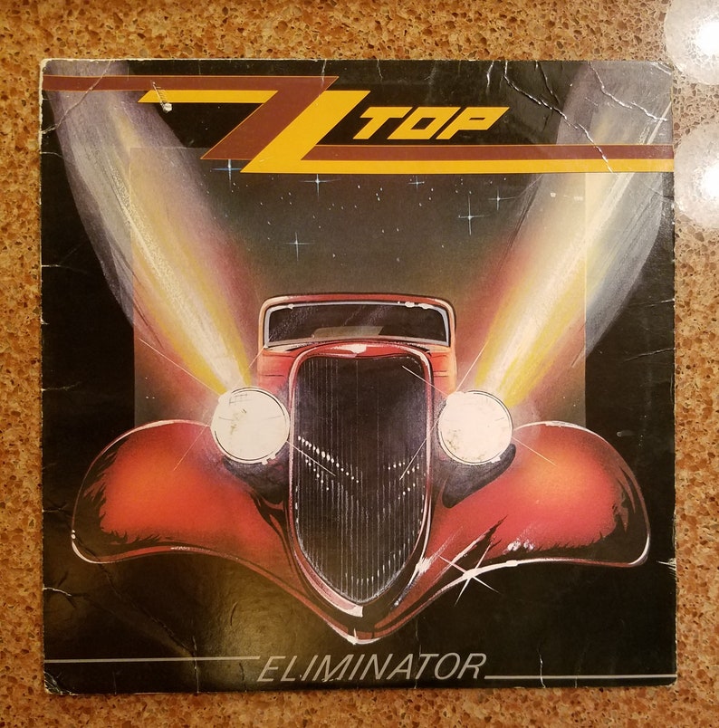 ZZ Top Eliminator Full Vinyl Album 1987 - Etsy