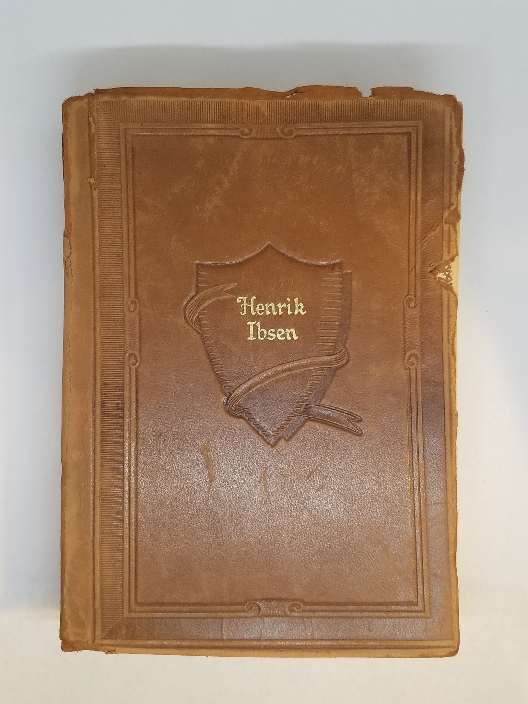 Henrik Ibsen the Works of One Volume Edition Leather Cover Book 1928 - Etsy