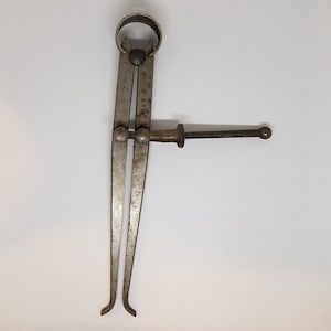 Antique Engineer Inside Calipers Metal Brown Sharpe Craftsman Starrett ...