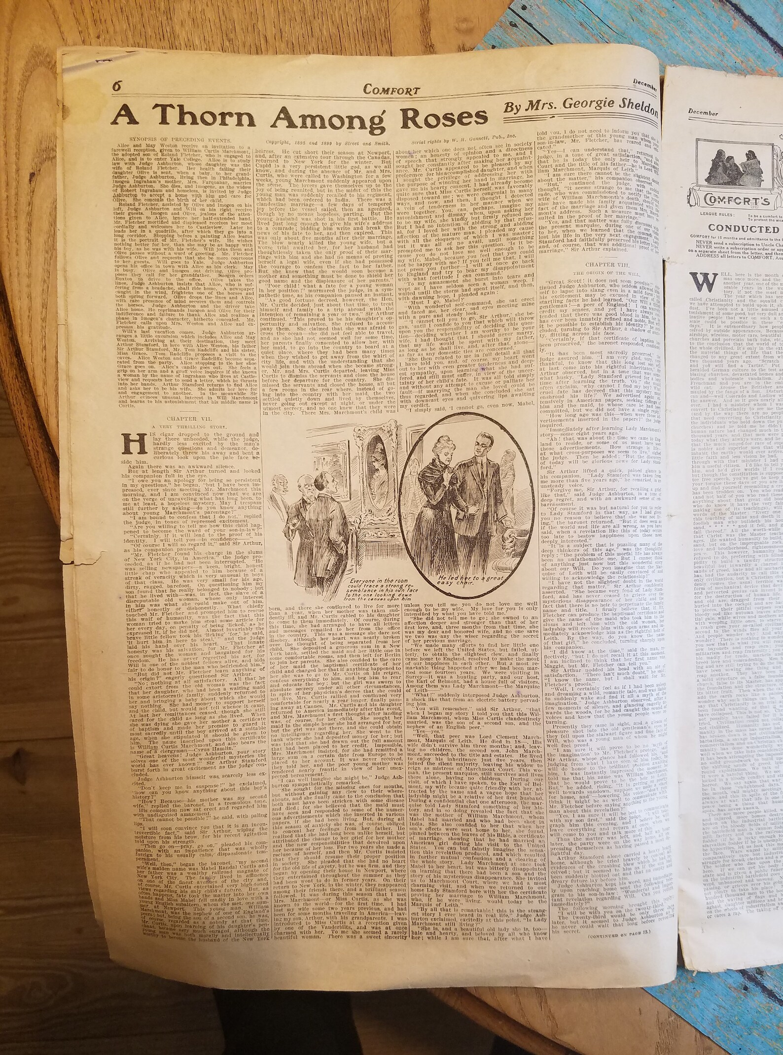 Antique Magazine Comfort December 1914 - Etsy