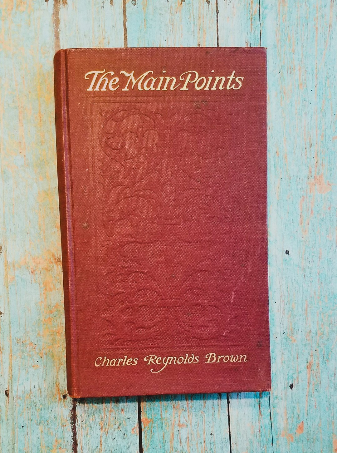 Charles Reynolds Brown the Main Points Hardback Book 1911 - Etsy