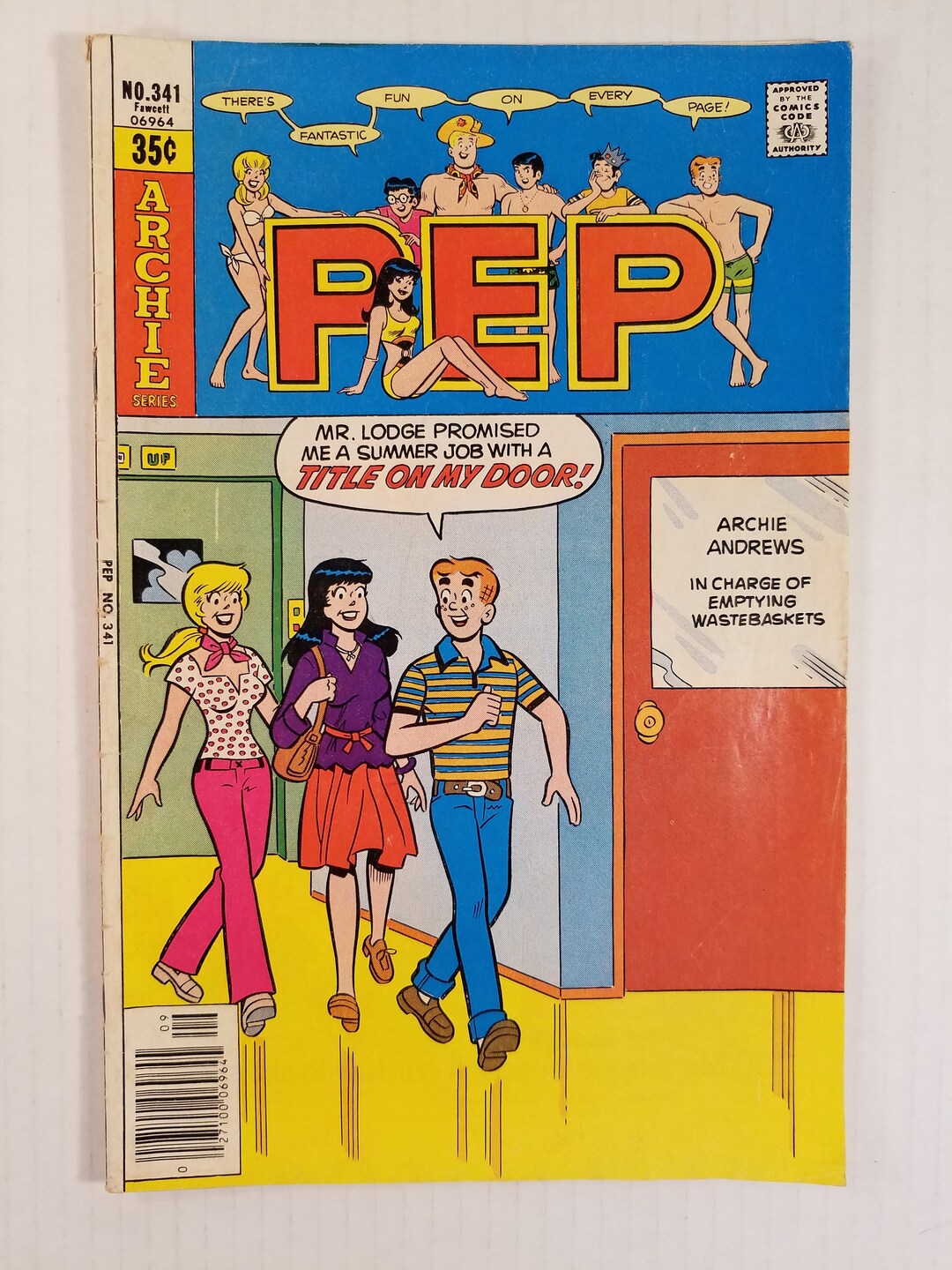PEP Comic Book 1978 No. 341 - Etsy