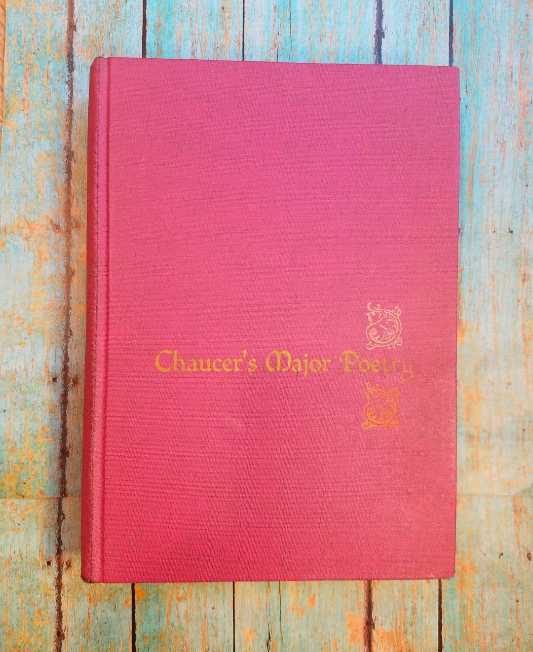 Chaucer's Major Poetry Hardback Book Albert C. Baugh 1963 - Etsy