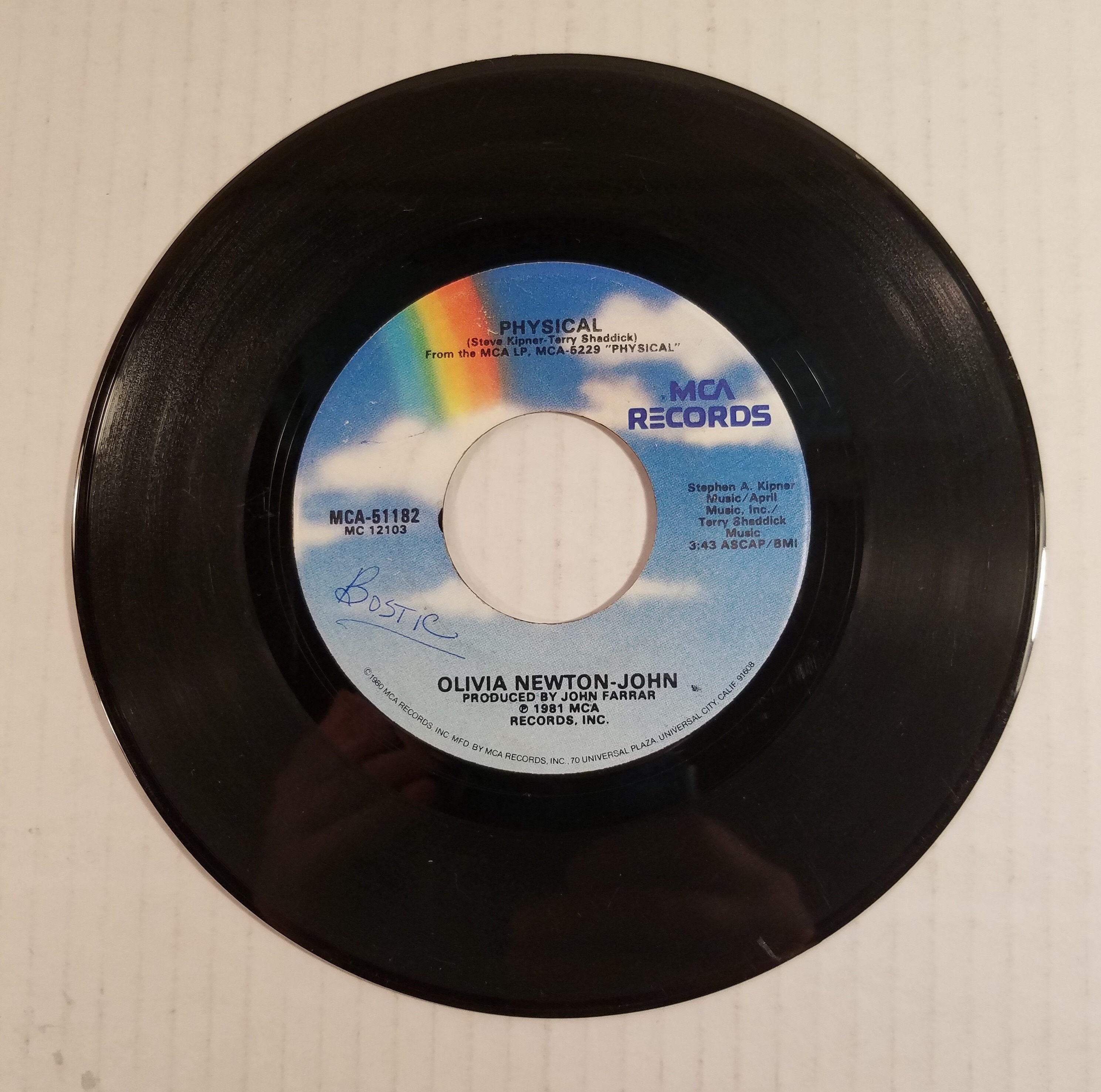 Olivia Newton John Physical Vinyl 45 Record 1981 - Etsy