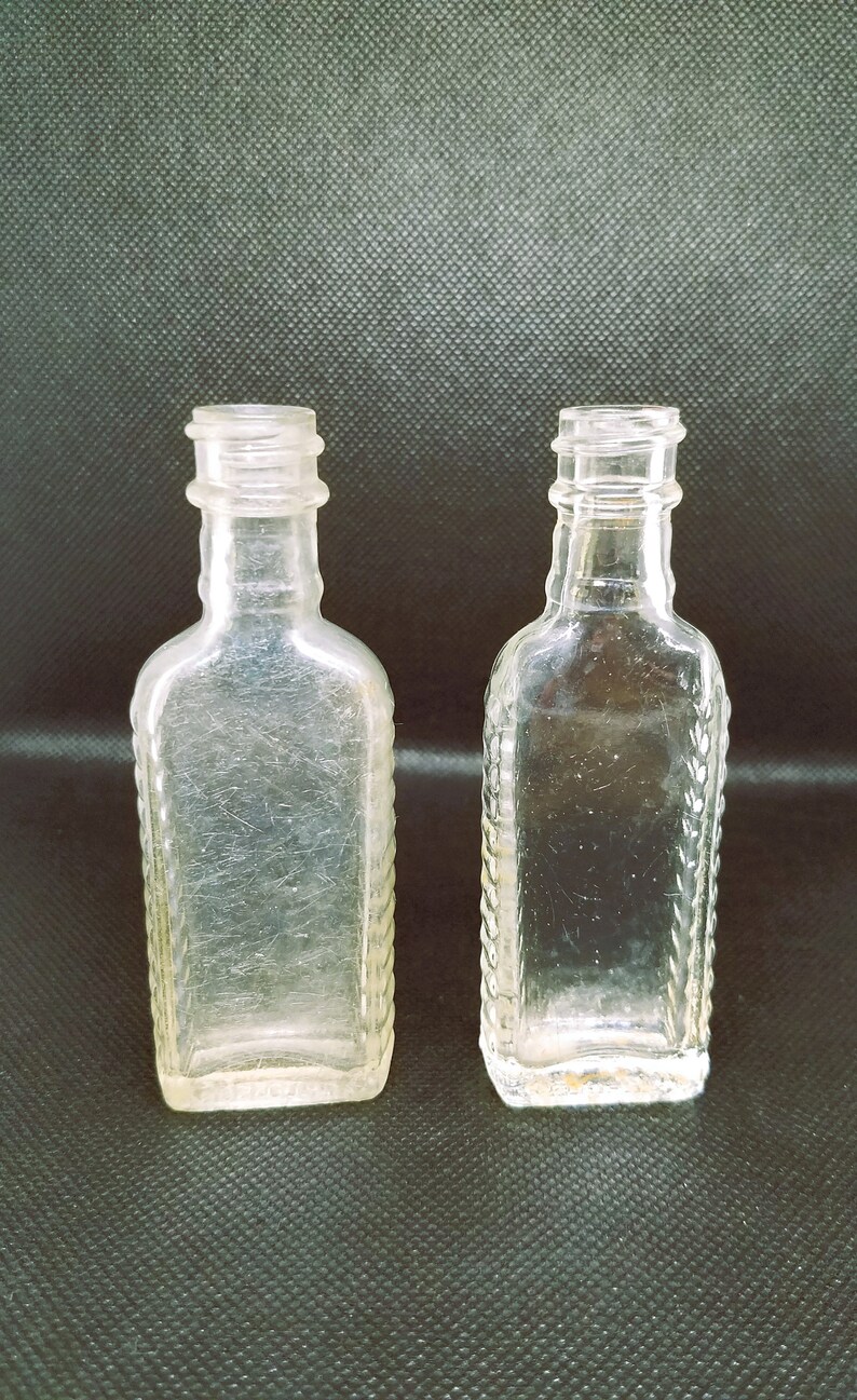 Antique Glass Bottles Sauers Extract Clear Glass - Etsy