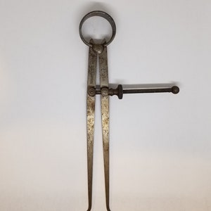 Antique Engineer Inside Calipers Metal Brown Sharpe Craftsman Starrett ...