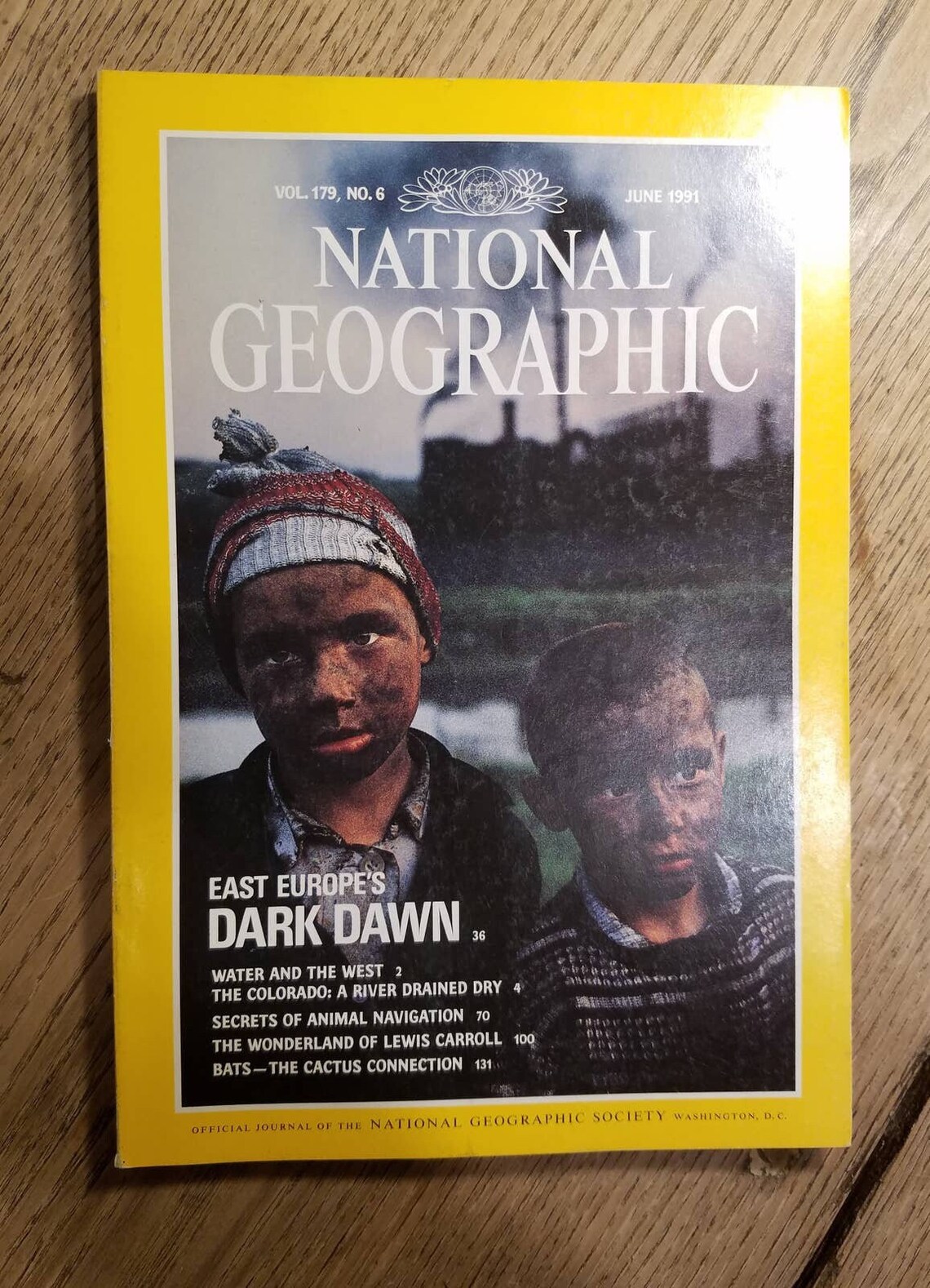 National Geographic Magazine June 1991 Vol. 179, No. 6 - Etsy