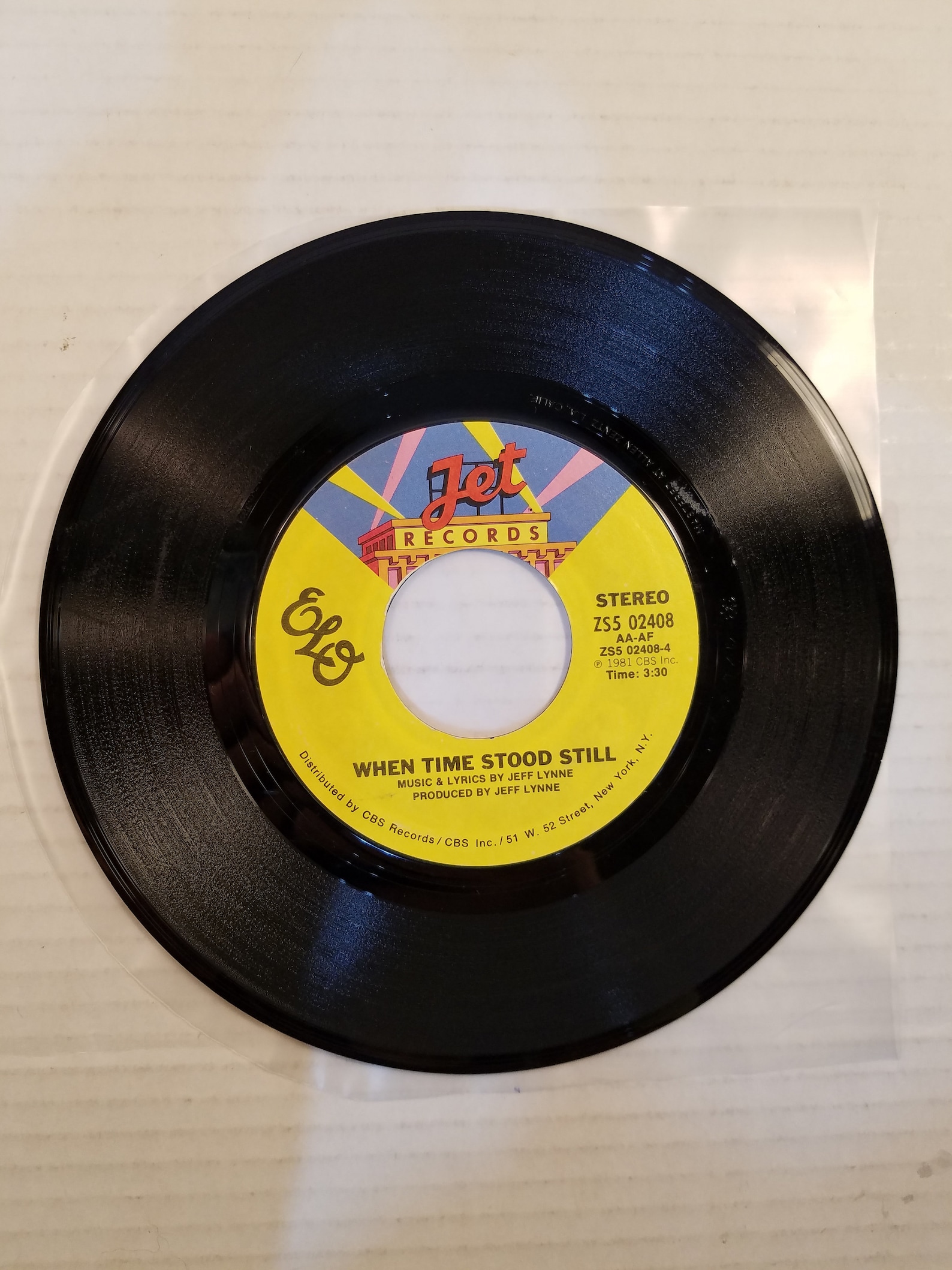 ELO Hold on Tight Vinyl 45 Record 1981 - Etsy