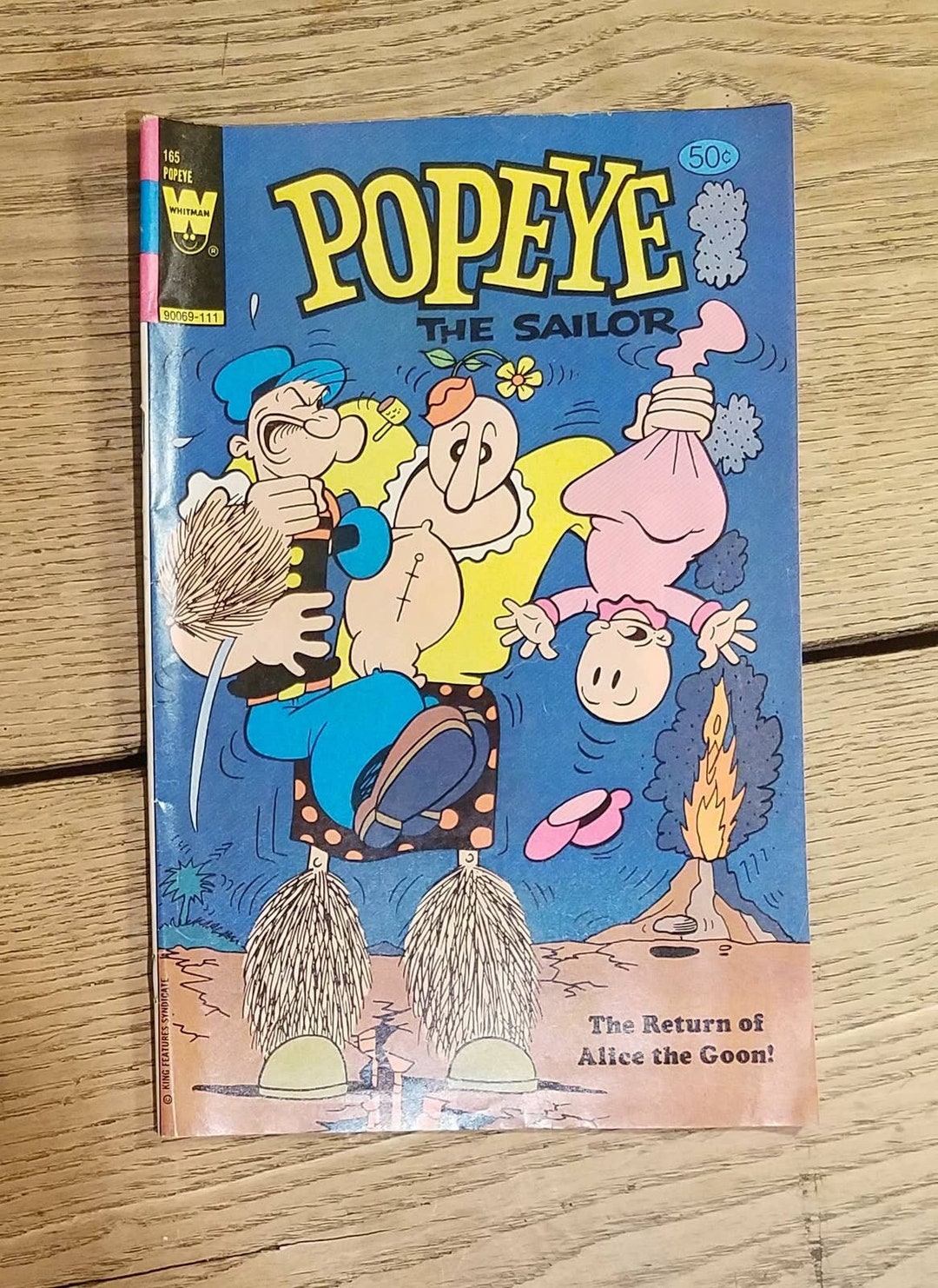 Popeye the Sailor Comic Book No 165 1981 - Etsy