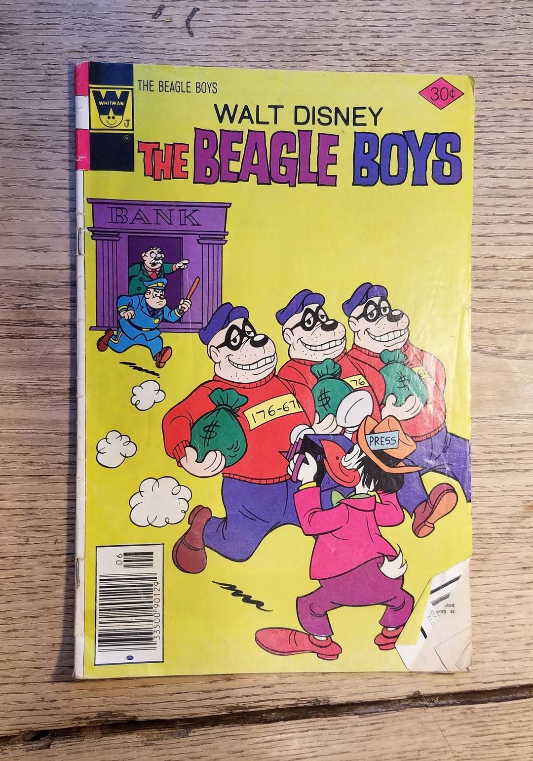 Walt Disney the Beagle Boys Comic Book June 1977 - Etsy