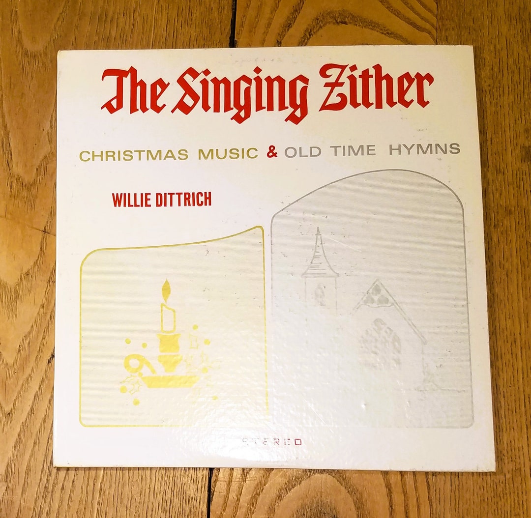 The Singing Zither Christmas Music & Old Time Hymns Full Vinyl Album - Etsy