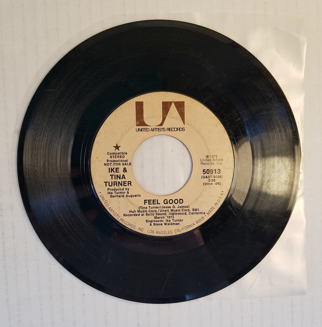 Ike and Tina Turner Feel Good Vinyl 45 Record 1971 - Etsy