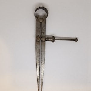 Antique Engineer Inside Calipers Metal Brown Sharpe Craftsman Starrett ...
