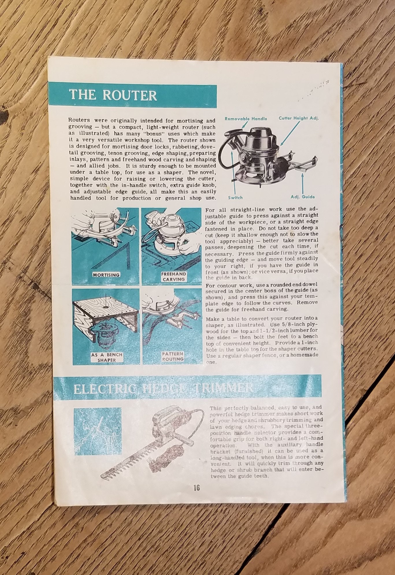 Vintage Craftsman Powered Hand Tool Handbook 1956 - Etsy