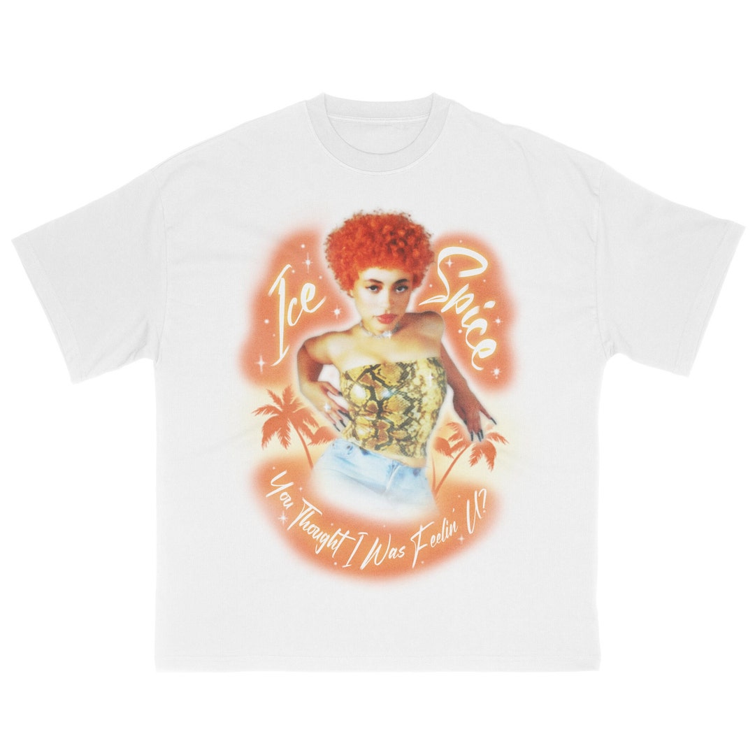 Ice Spice Airbrush T-shirt Nostalgic Fashion Retro-inspired - Etsy