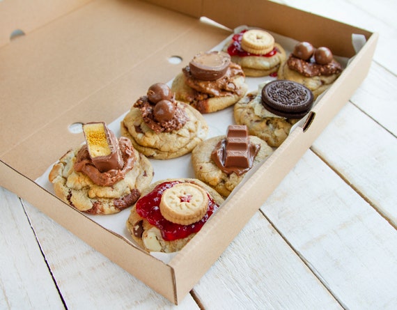 Stuffed Cookie Box - Etsy UK