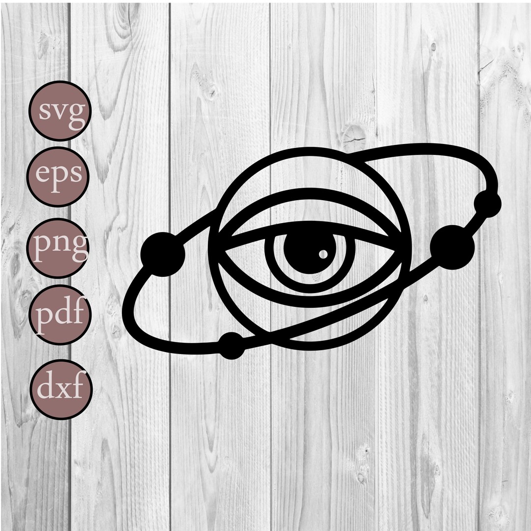 Abstract Eye File SVG and Dxf Free Vector Download for Laser Cut - Etsy