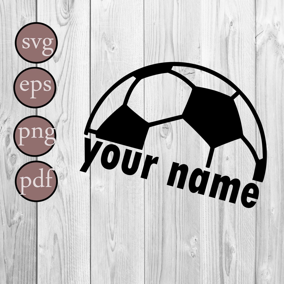 Soccer Ball SVG Files, SVG, Soccer SVG, Split Monogram Svg, Soccer ...