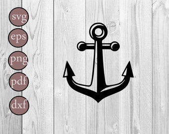 Anchor Svg Nautical Svg Split Anchor Svg Sea Svg Anchor Cut File Anchor ...