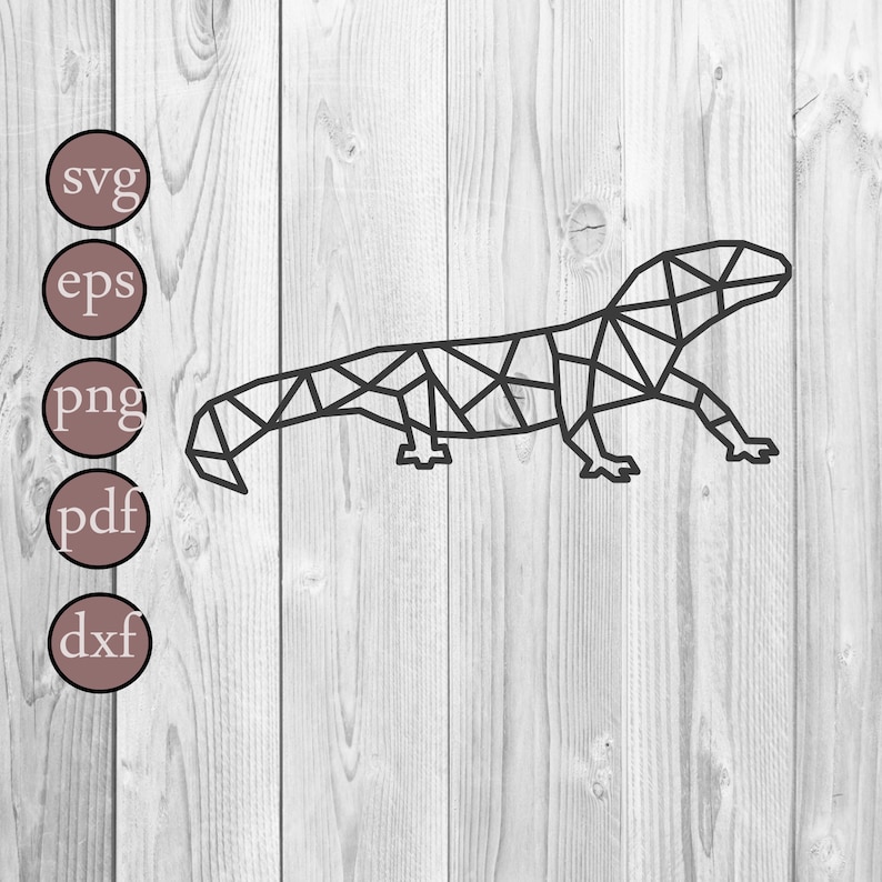 Gecko Mural File Cdr and Dxf Vector Download for Laser Cut Instant ...