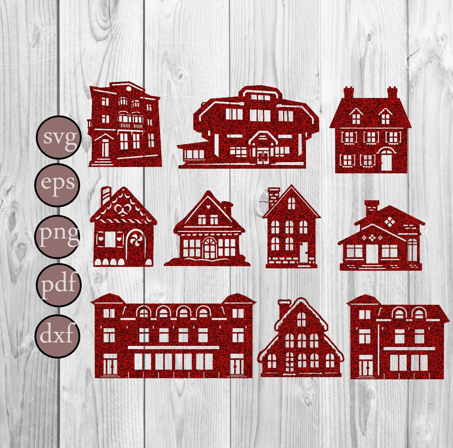 House Svg, House Outline Svg, House Png, Home Svg, House Clipart, Eps ...