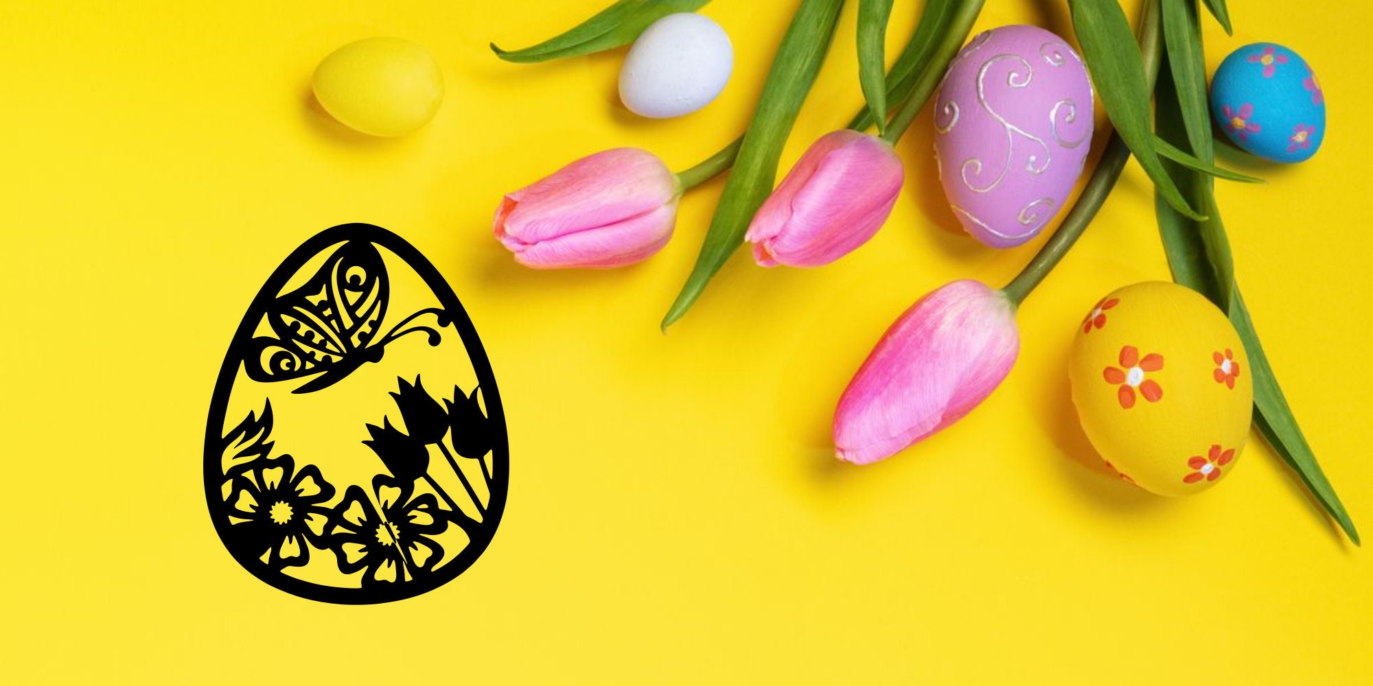 Bunny Easter Svg, Easter Laser Cut Svg File CNC, Easter SVG, Easter ...