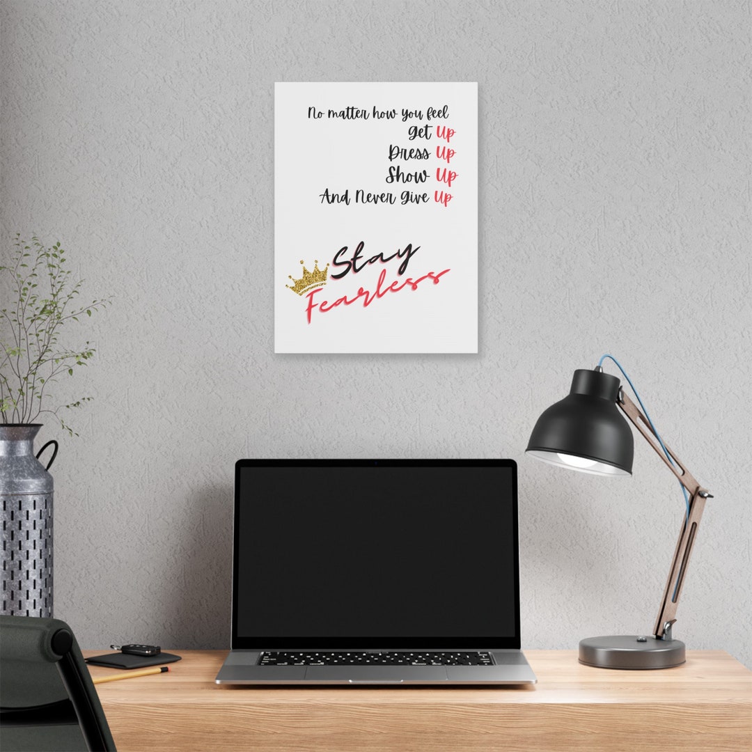 Stay Fearless Canva - Etsy