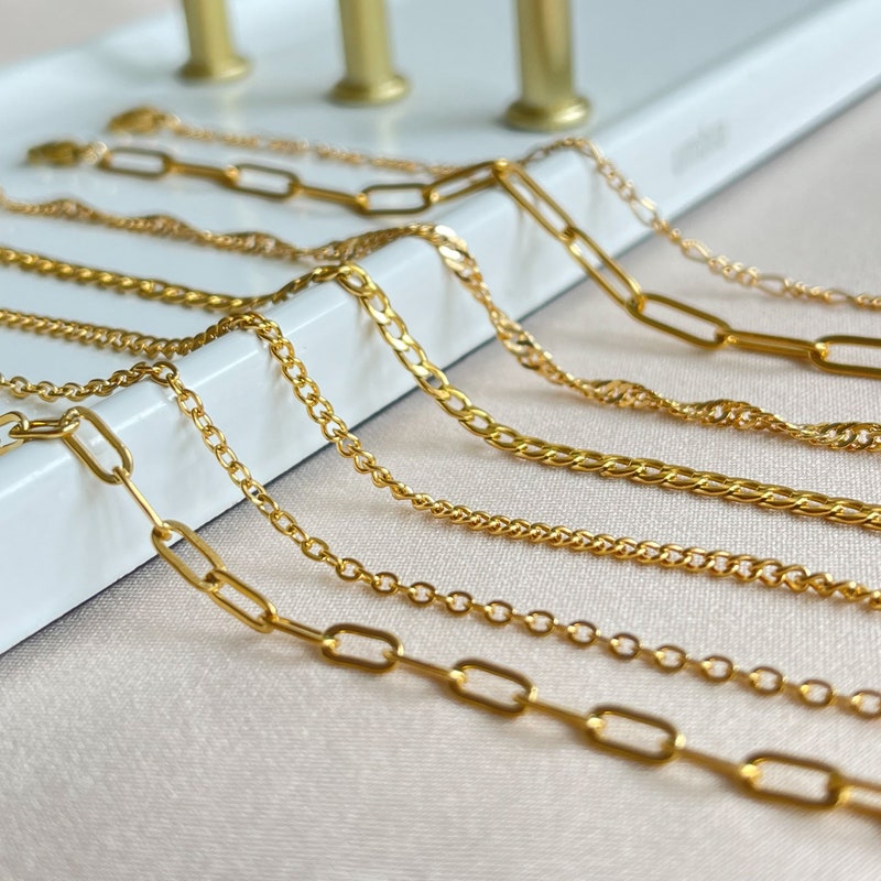24 Inch Gold Chain - Etsy