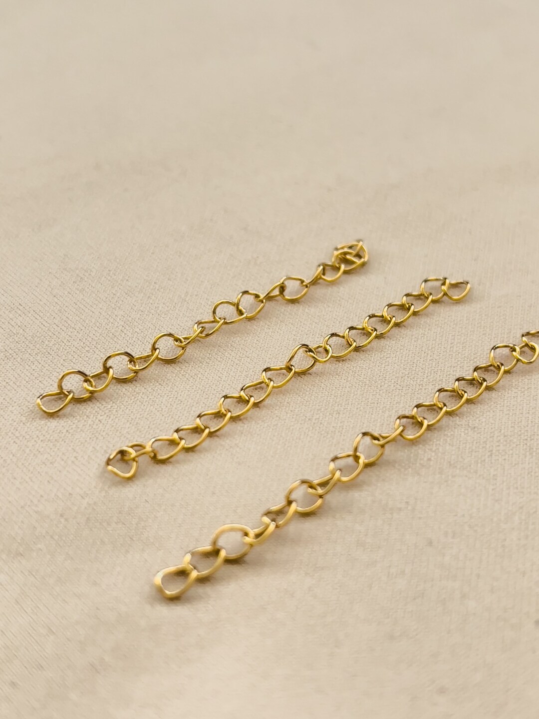 Gold Filled Chain Extension, Chain Extender, Adjustable Necklace ...