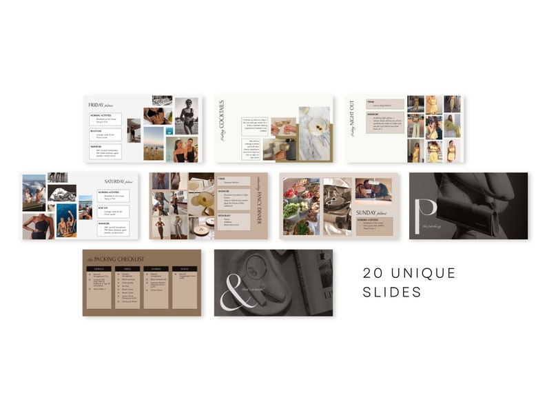 KINI'S & TINI'S Bachelorette Template --- 20-slide Bachelorette ...