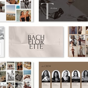 KINI'S & TINI'S Bachelorette Template 20-slide Bachelorette Planning ...