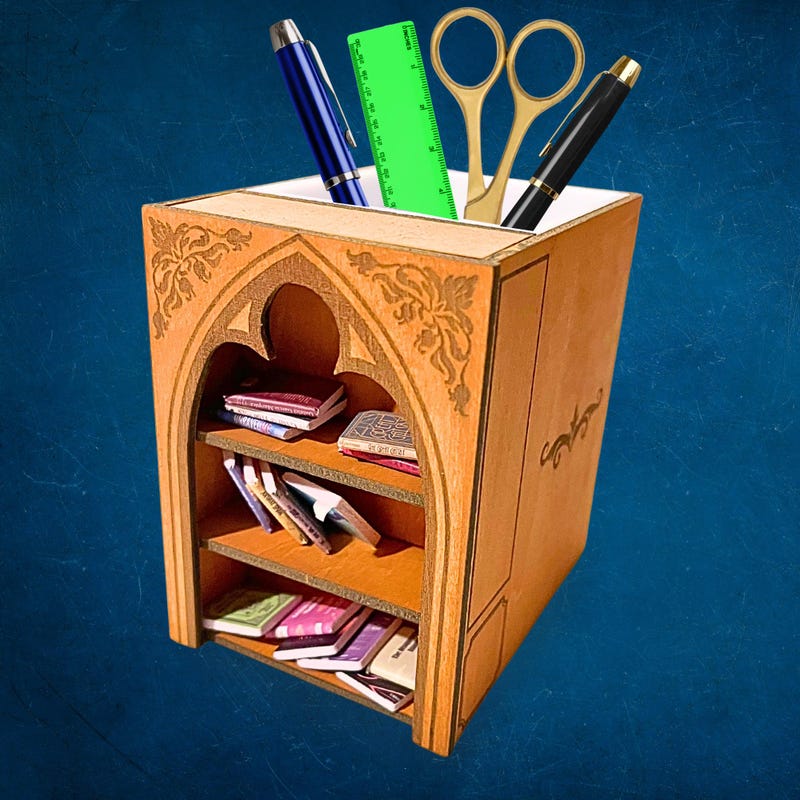 Desk Book Holder - Etsy