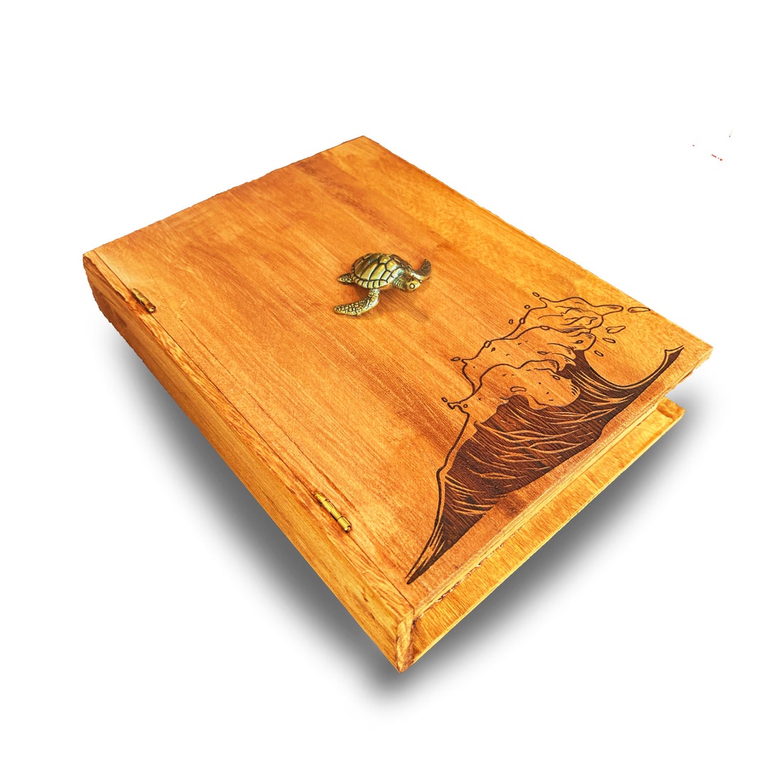 Vintage Jewelry Trinket Keepsake Box Sea Turtle Lover, Housewarming ...