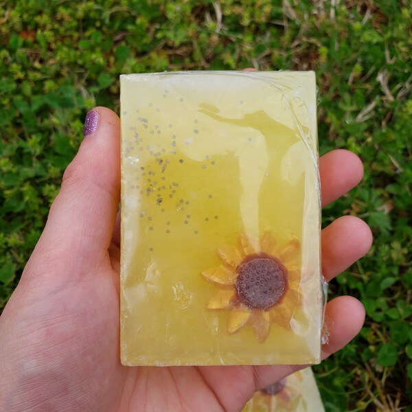 Sunflower Soap - Etsy
