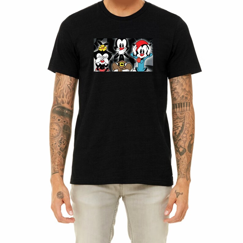 Animaniacs See Talk Hear No Evil T Shirt Etsy
