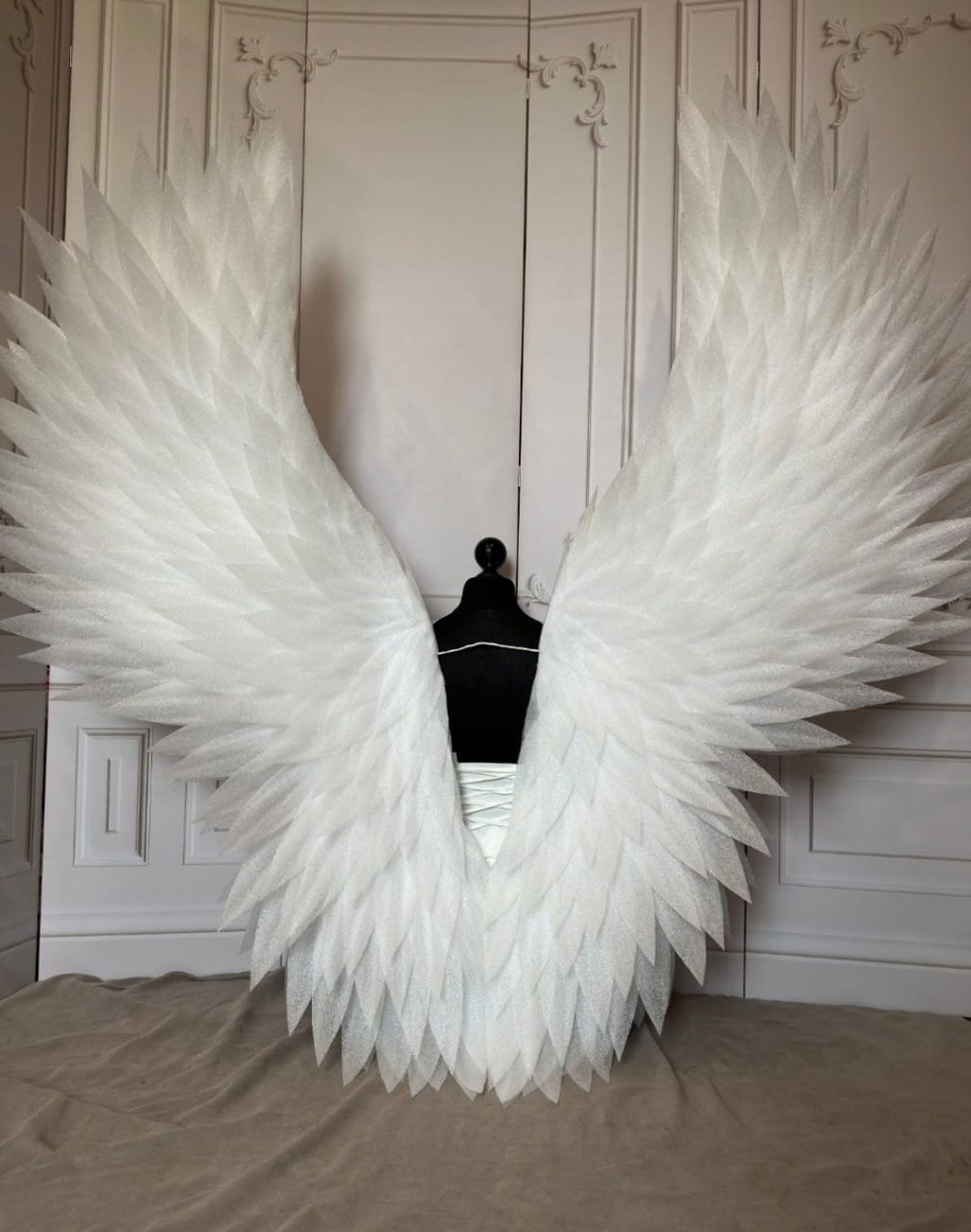 White Weightless Angel Wings Photoshoot Cosplay Halloween - Etsy