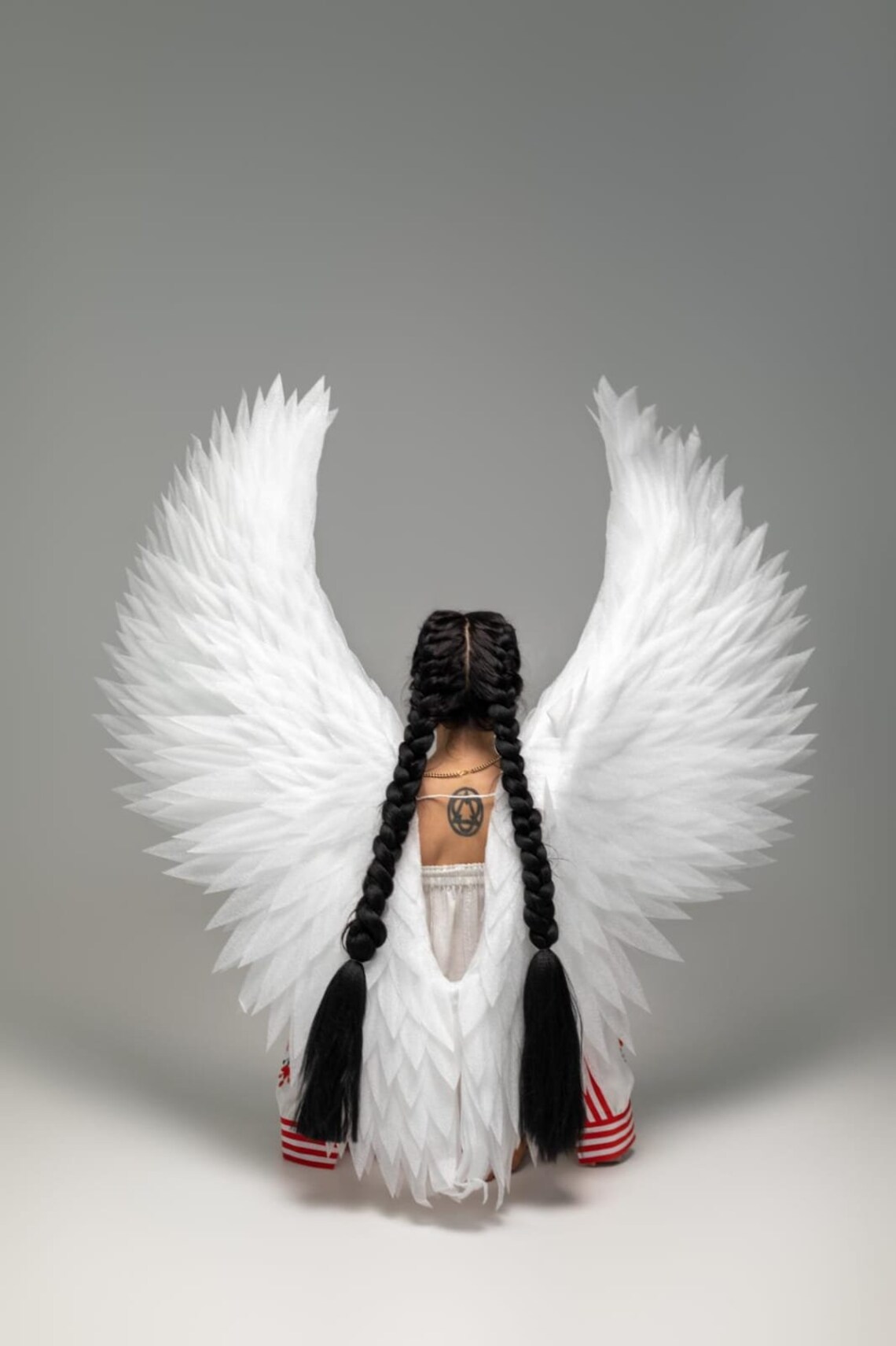 White Weightless Angel Wings Photoshoot Cosplay Halloween - Etsy