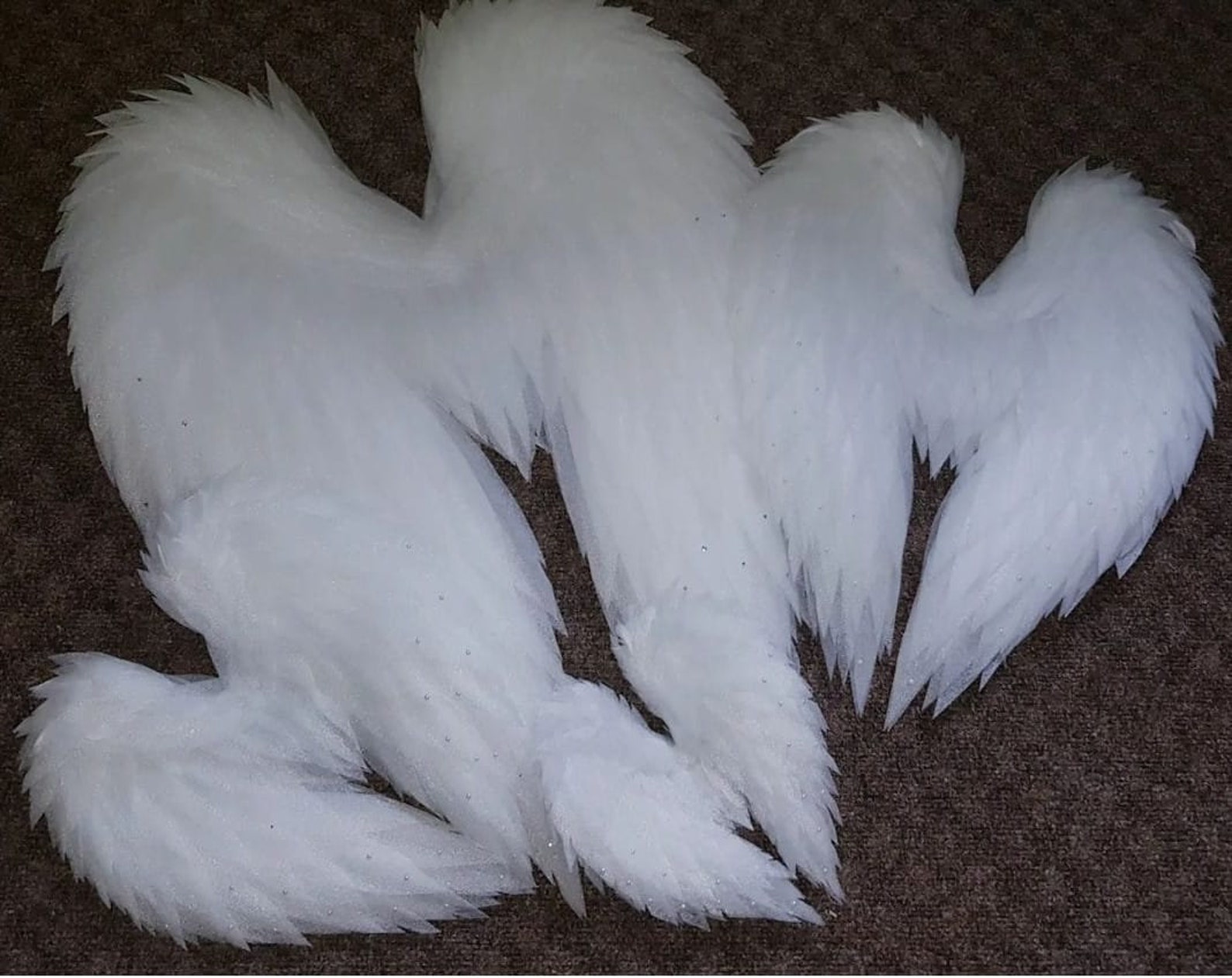 Small Wings for Little Angels and Nimbus on Head. Baby Wings. Cosplay ...