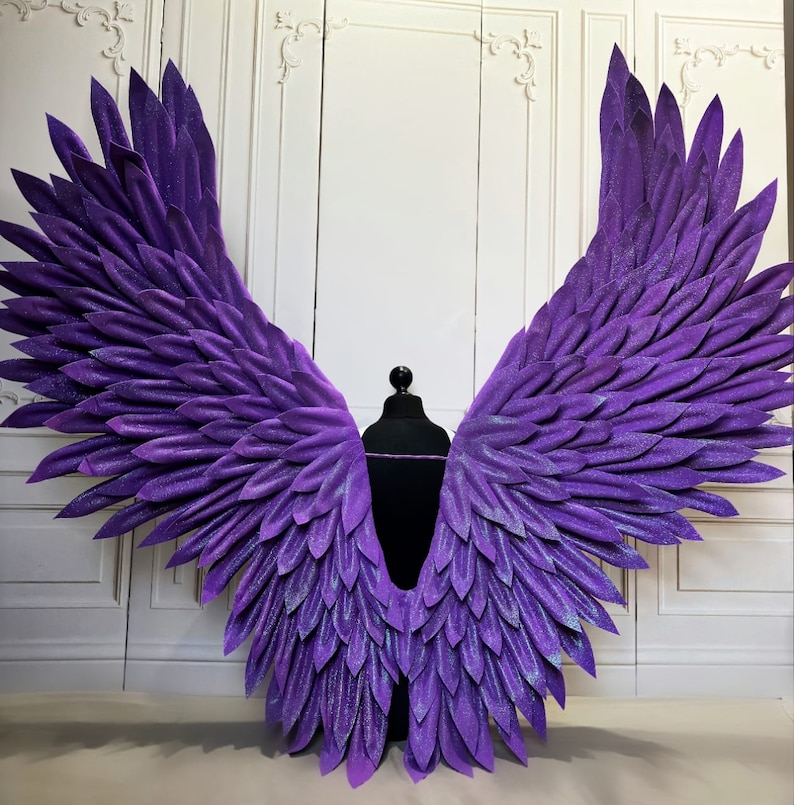 Purple Wings, Angel Wings, Cosplay, Halloween Wings, Not Victoria's ...